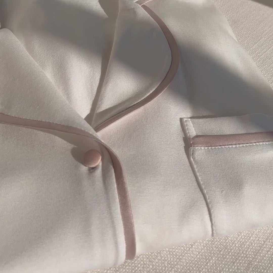 Soft Lounge Long Pajama Set – Top Drawer Collection